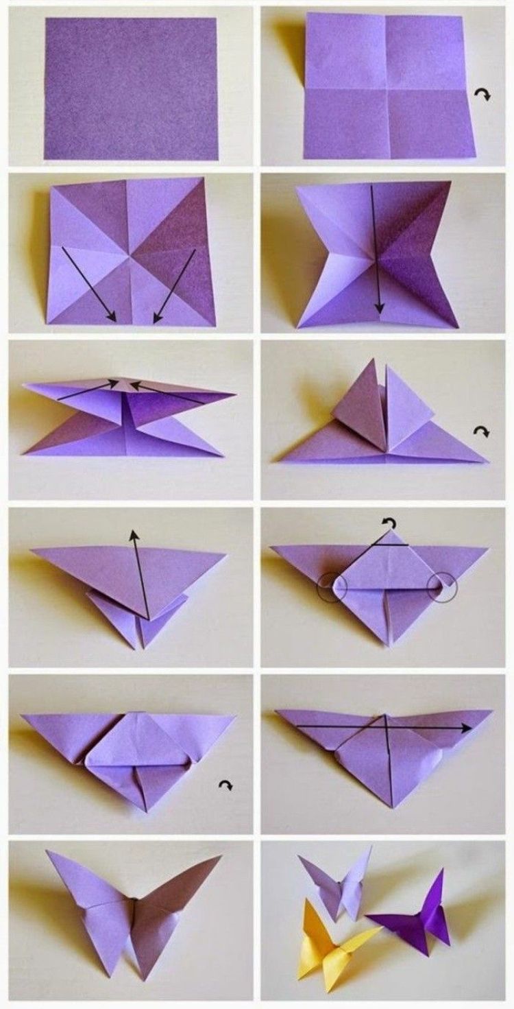Tutorial Origami Kelinci Kupu kupu Love Shuriken Dll