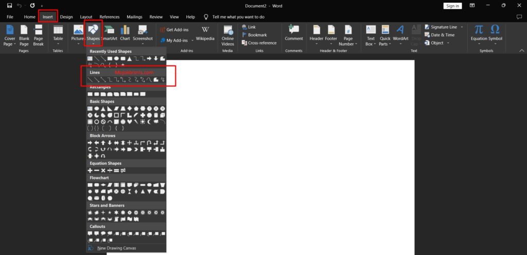4 Cara Membuat Garis di Microsoft Word Dengan Mudah & Cepat ...
